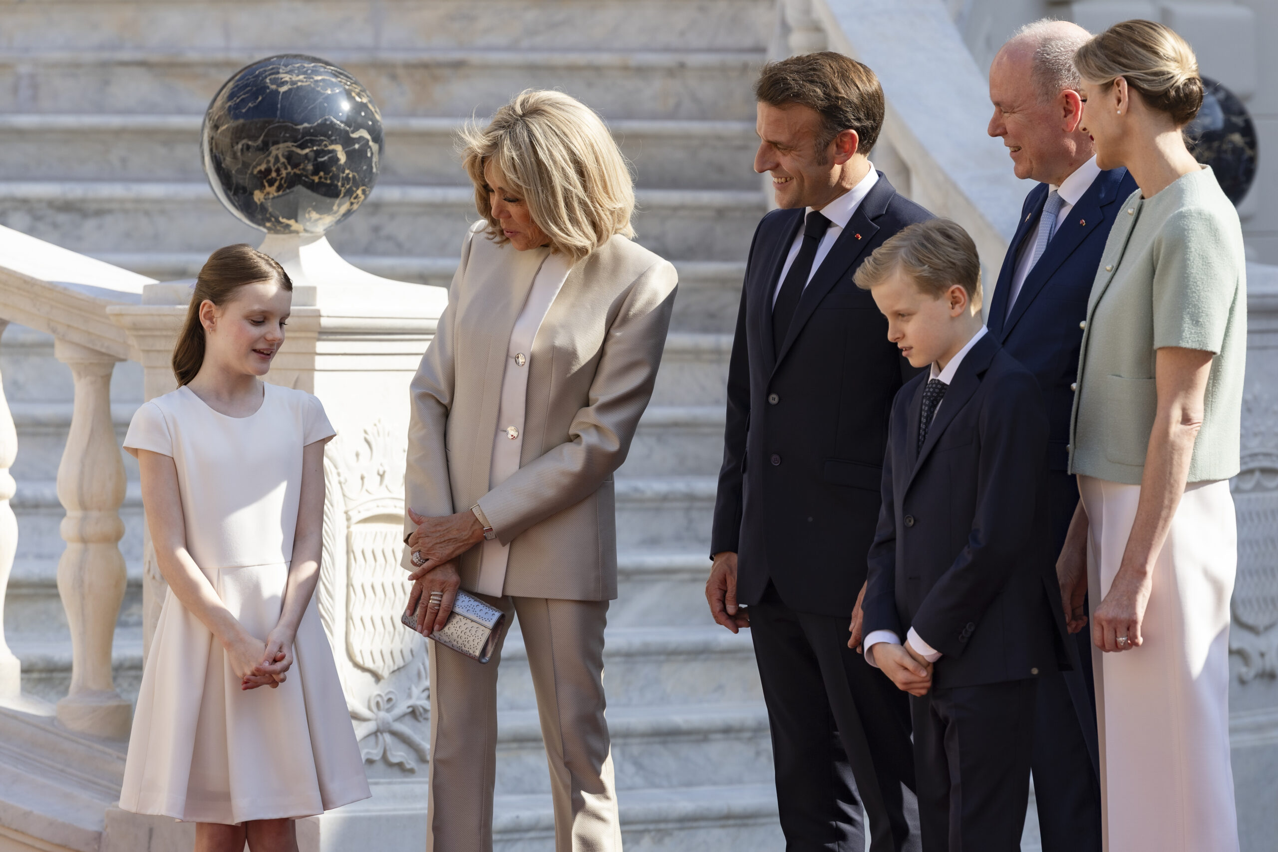 Alcune Foto della Visita di Stato nel Principato di Monaco di Emmanuel ...
